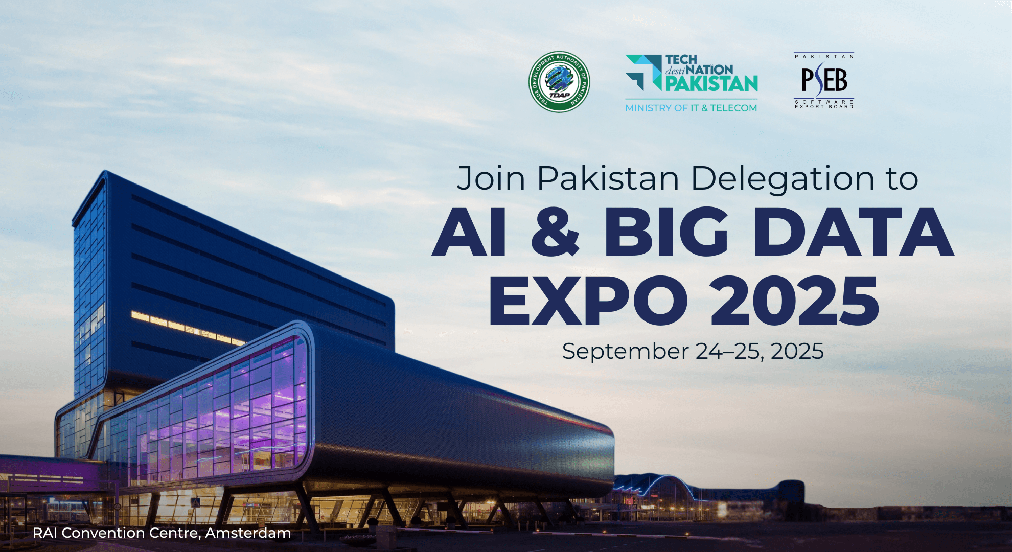 Join Pakistan Delegation to AI & Big Data Expo 2025 – NCSP